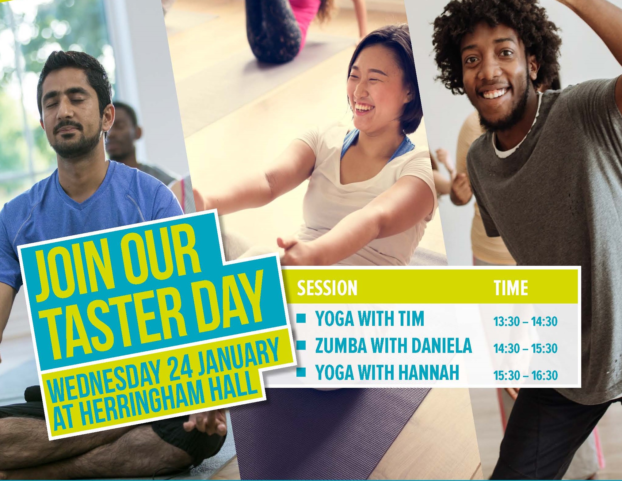 Join our sports and fitness taster day!